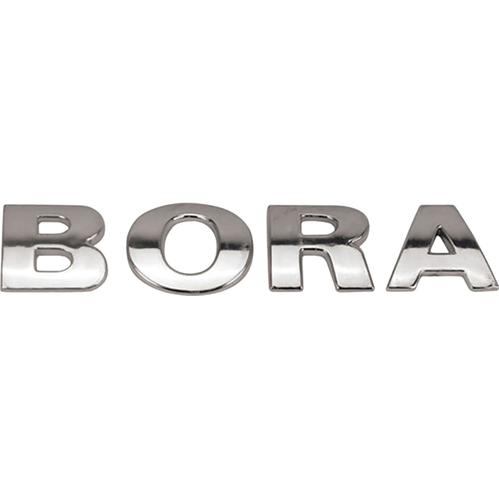 Emblema Bora 2000 a 2014 Cromado - adoromeucarro