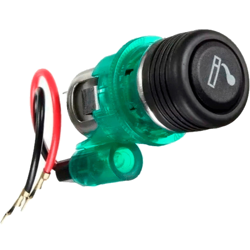 Acendedor Cigarro Verde Universal - adoromeucarro