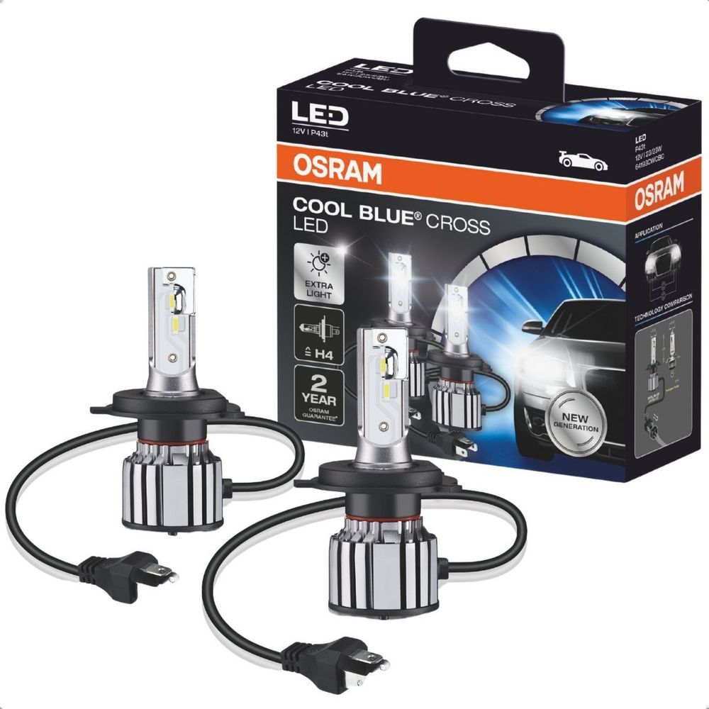 Kit Lampada Led Osram Farol e Milha Argo Cronos 18 19 20 - adoromeucarro